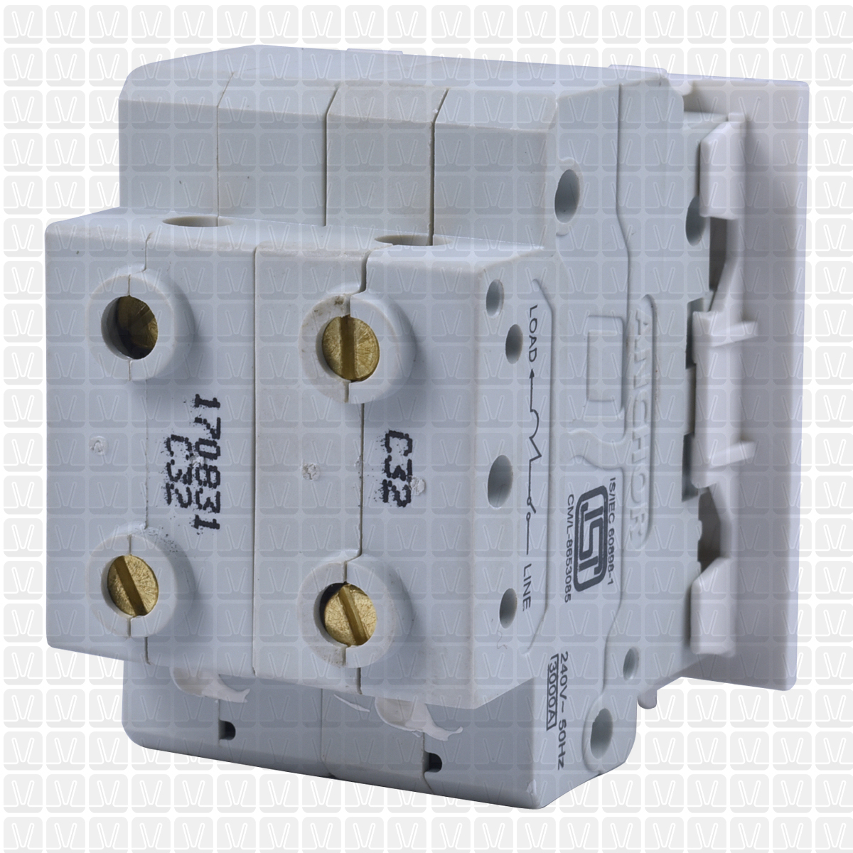 Anchor Roma MCB Double Pole | Modular MCB | Vardhman Shop