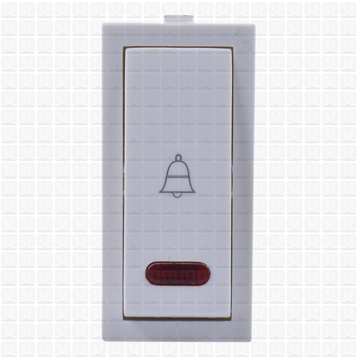 Fybros Woodem Bell Push 1 Module | Bell push | Vardhman Shop