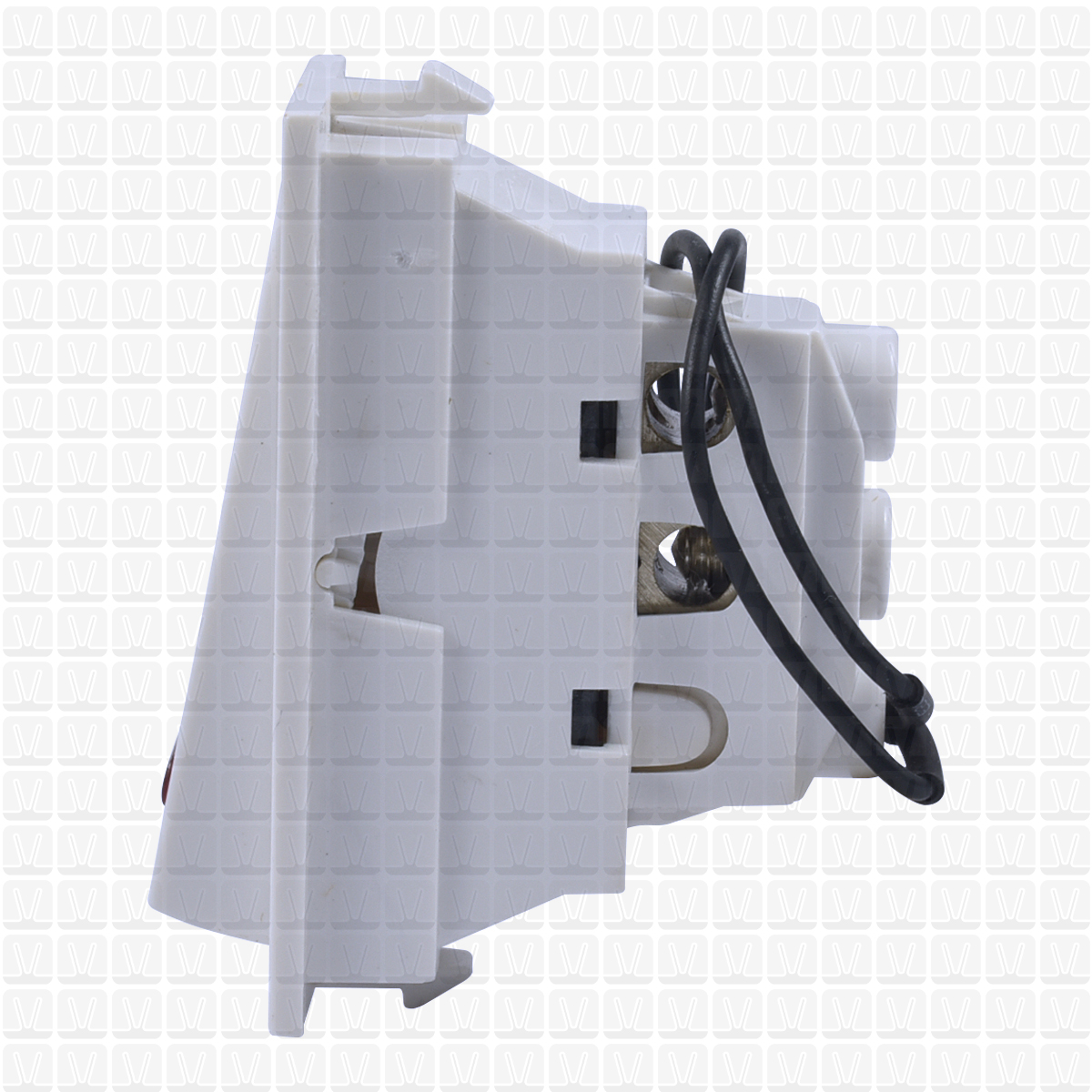 Fybros Woodem Bell Push 1 Module | Bell push | Vardhman Shop