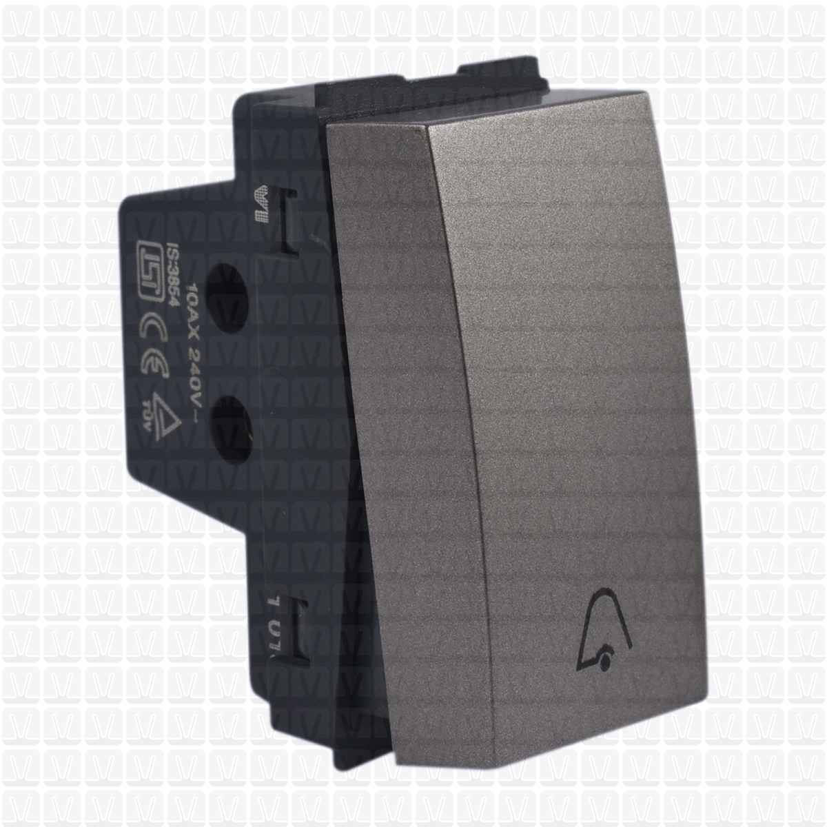 GM Magnesia Bell Push 1 Module | Bell push | Vardhman Shop