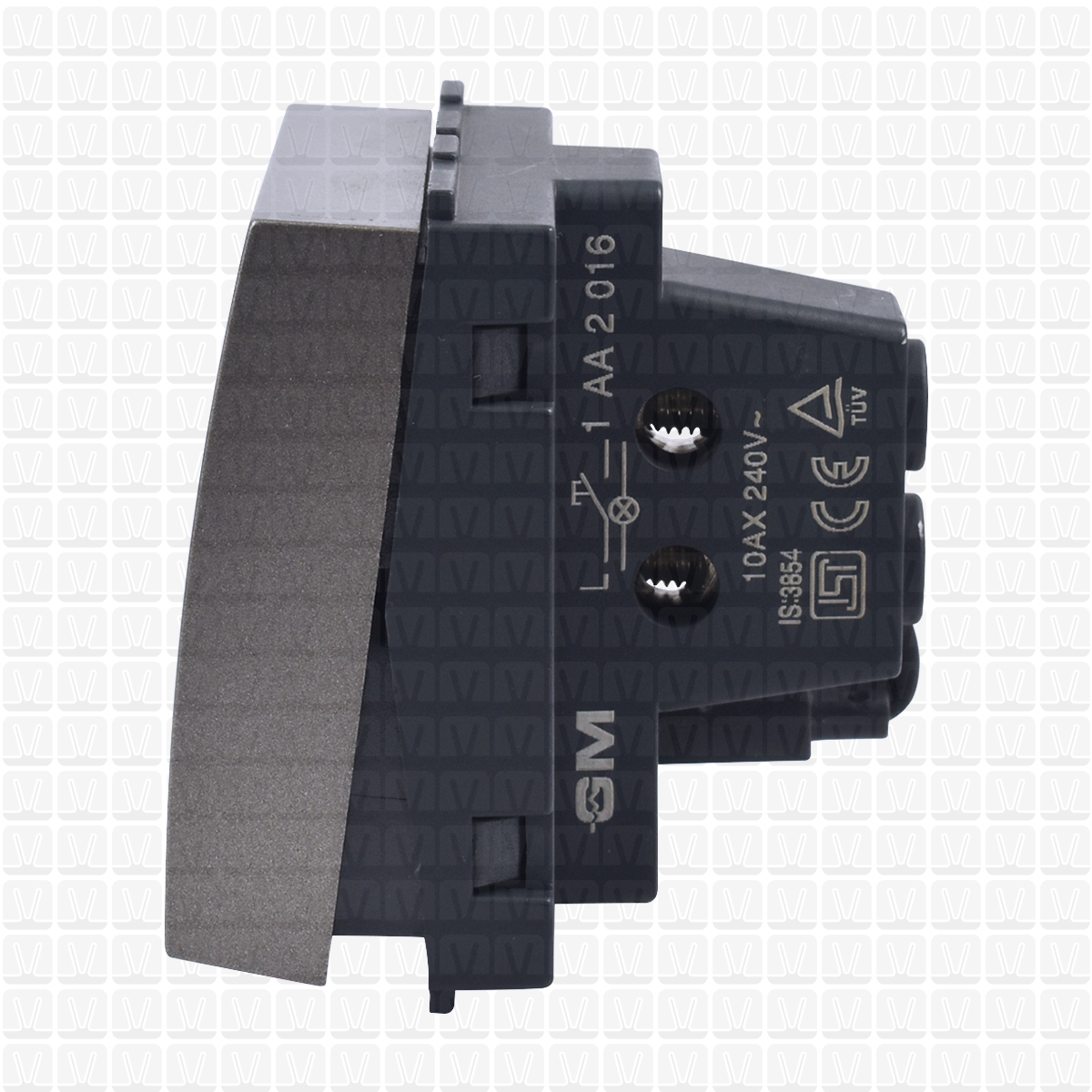 GM Magnesia Bell Push 2 Module | Bell push | Vardhman Shop