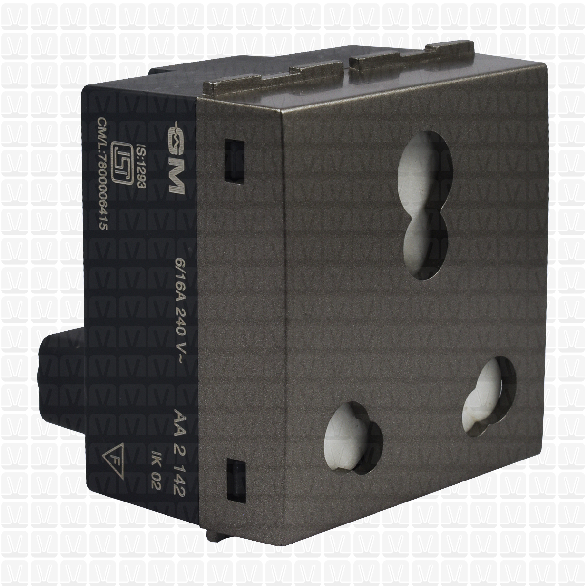 GM Magnesia Socket 16 Amp | Sockets | Vardhman Shop