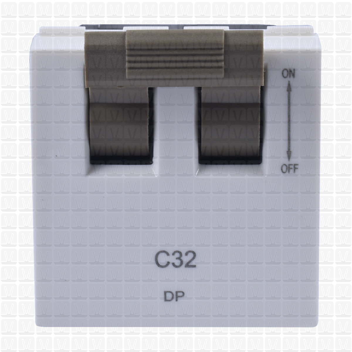 GM White MCB Double Pole | Modular MCB | Vardhman Shop