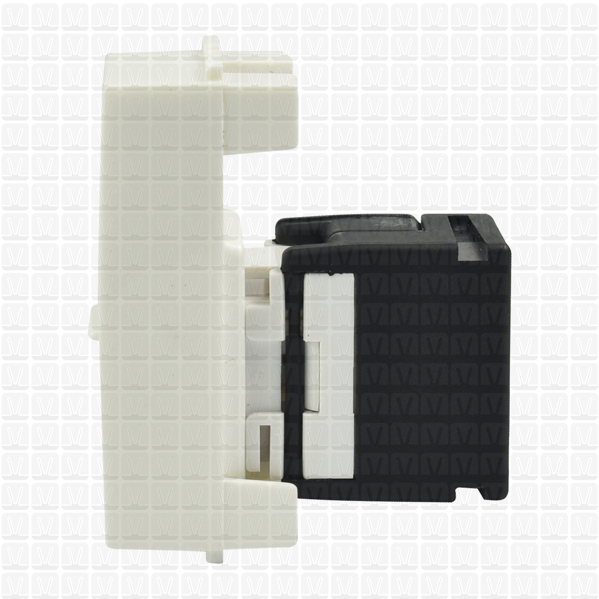 GM White RJ-45 Socket | RJ 45 Socket | Vardhman Shop