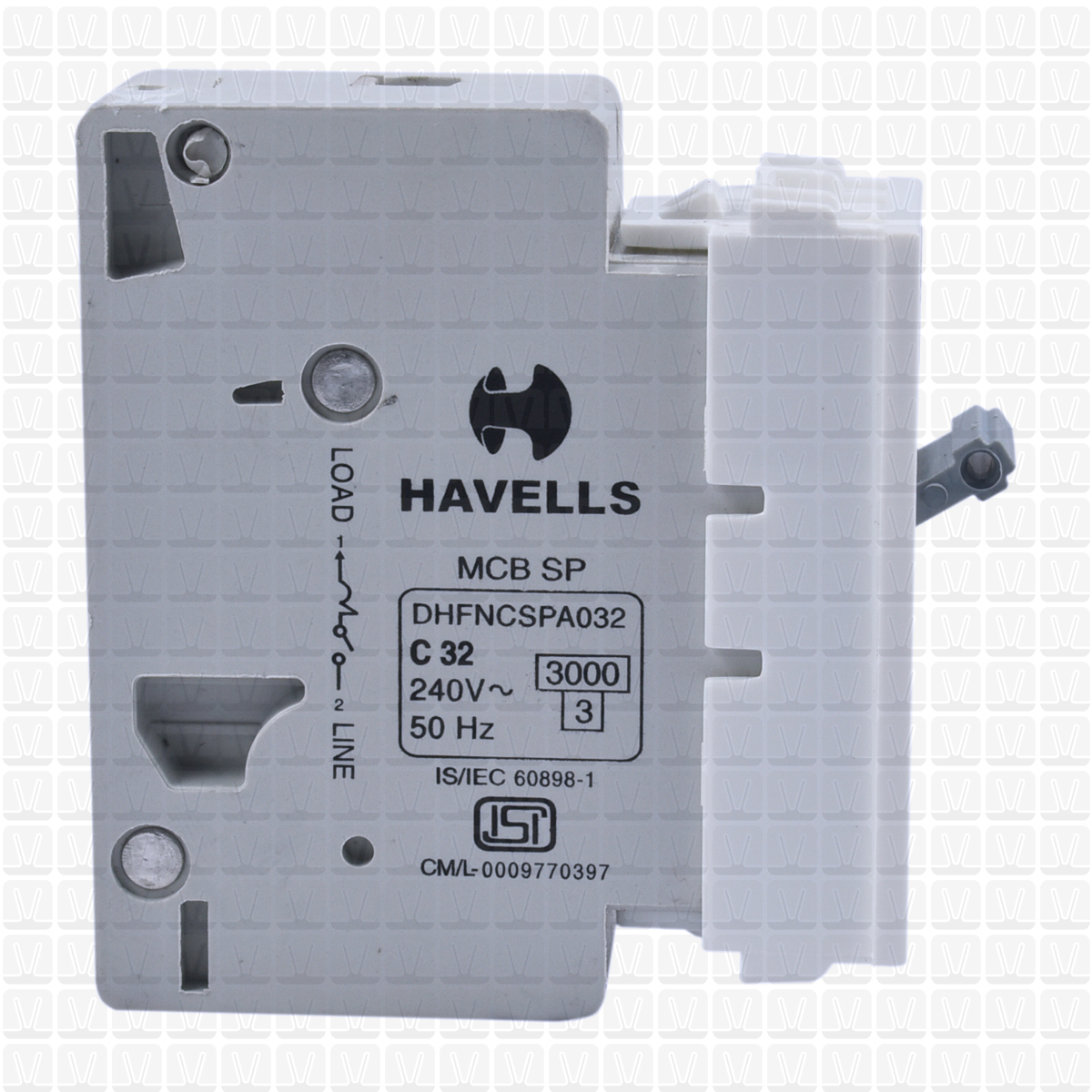 Havells Fabio MCB Single Pole | Modular MCB | Vardhman Shop