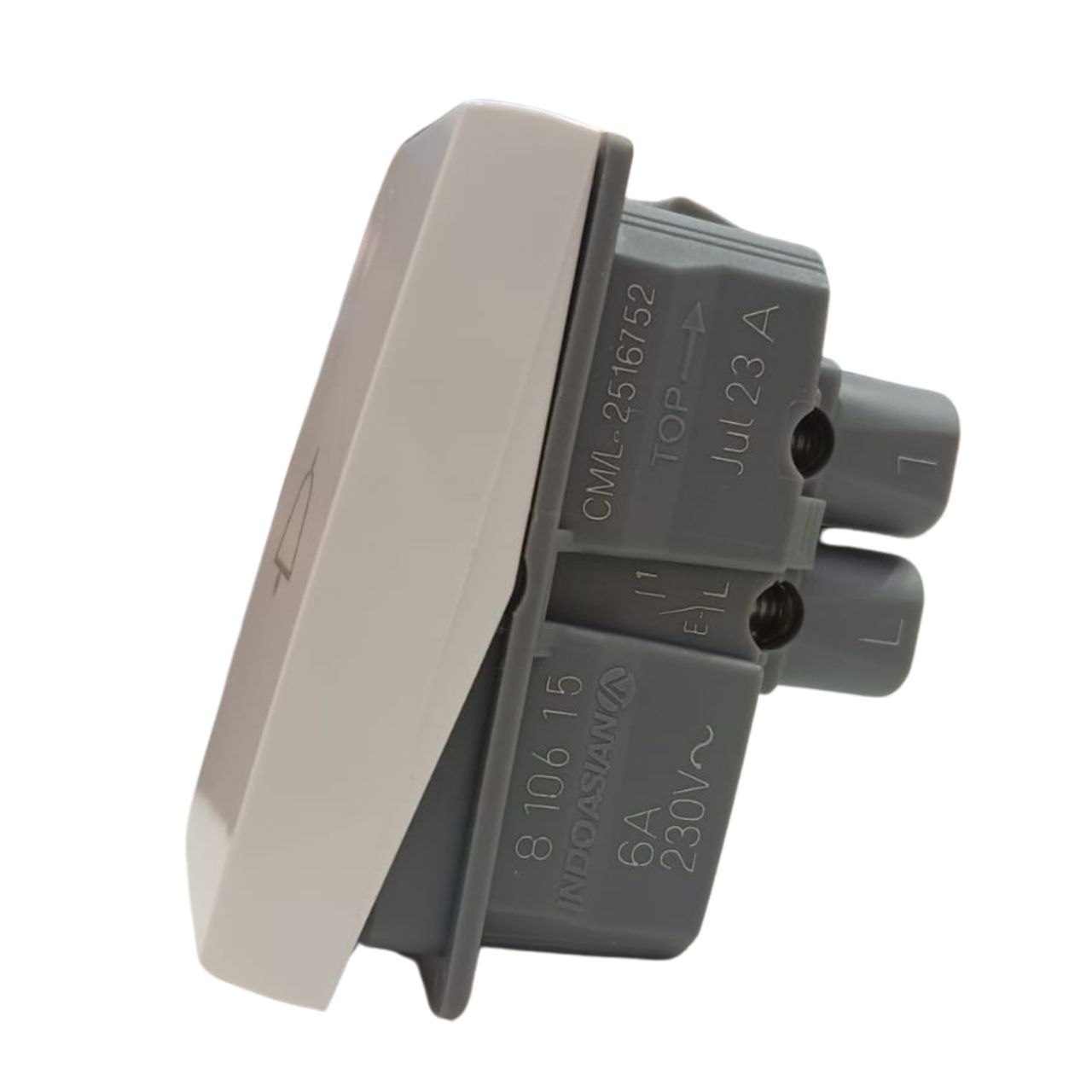 IndoAsian Shynora Bell Push 1 Module | Bell push | Vardhman Shop