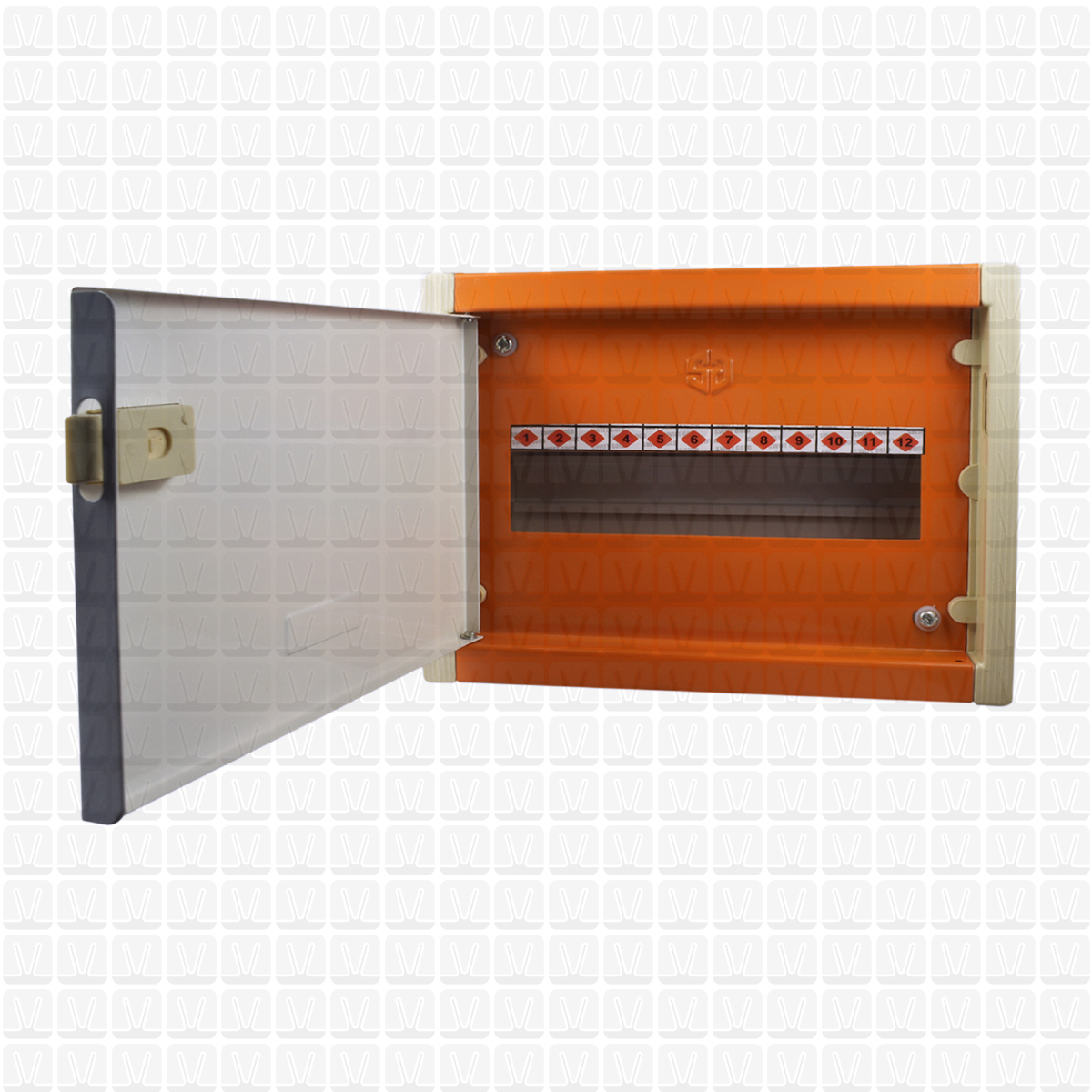 S.CON Gold MCB Box 12-Way | Wall Mounted Boxes | Vardhman Shop